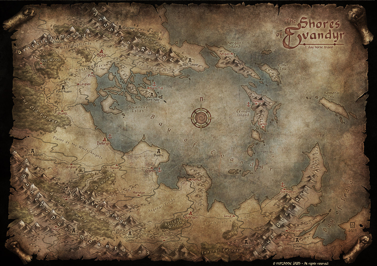 Map Artist Maxime Plasse - Eldon Thompson